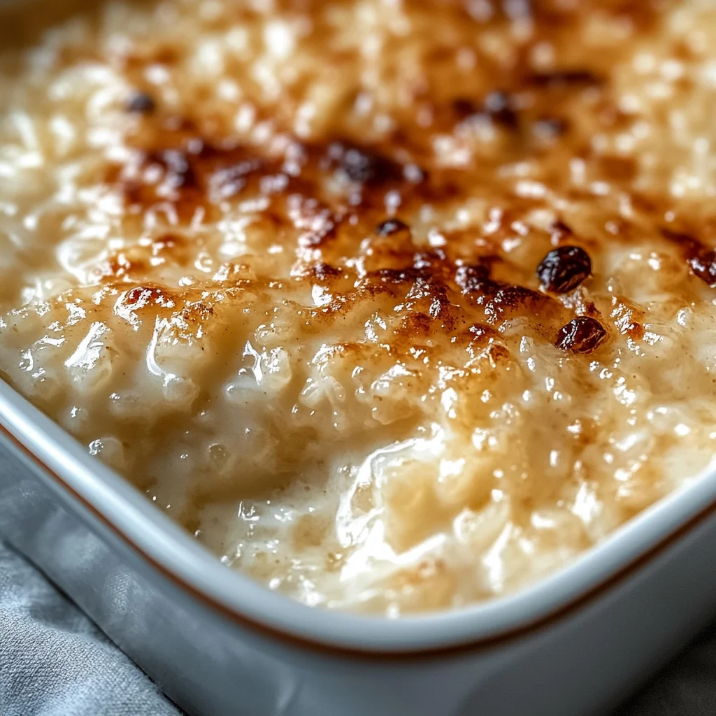 Irresistibly Creamy Condensed Milk Baked Rice Pudding Recipe You’ll ...